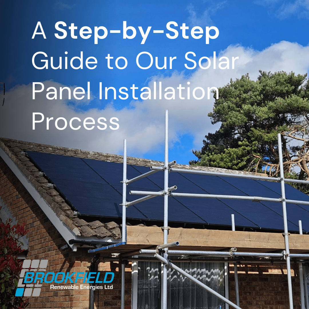 Solar installation process - Step by Step